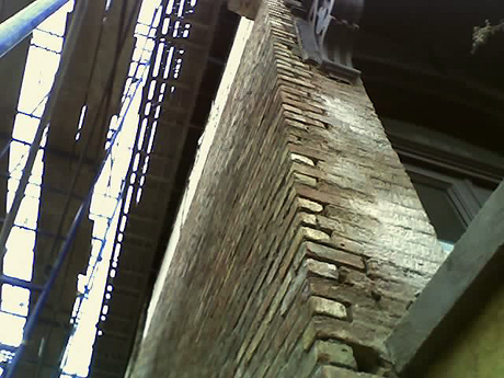 masonry project - new brick chimney